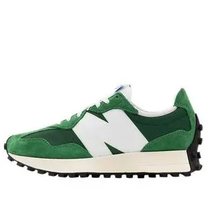 NEW BALANCE 327 Athletic Sneakers - White/green