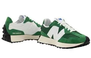 NEW BALANCE 327 Athletic Sneakers - White/green