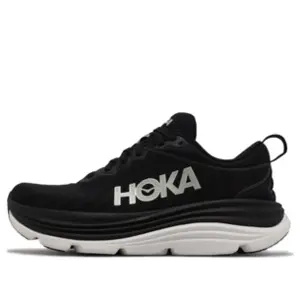 Hoka One One Gaviota Wide Athletic Sneakers - Black/white
