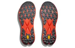 Hoka One One Tecton X 2 Athletic Sneakers - Black/flame