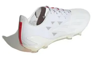 Adidas X Prada X Crazyfast Luxury.1 Fg Cleats - Silver Metallic/clear Grey/red