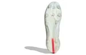 Adidas X Prada X Crazyfast Luxury.1 Fg Cleats - Silver Metallic/clear Grey/red