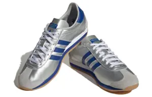 Adidas Country Og Sneakers - Matte Silver Bright Blue