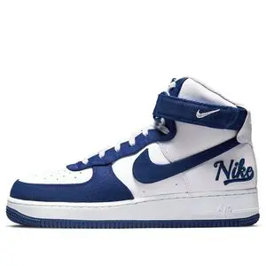 Nike Force 1 High '07 Lv8 Emb Dodgers Sneakers - White/blue