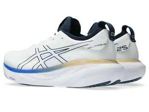 Asics Gel-nimbus 25 Athletic Sneakers - White/illusion Blue