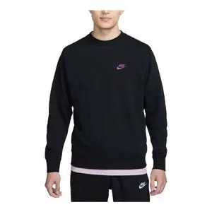 Nike Nsw French Terry Crewneck Sweatshirt - Black