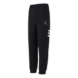Adidas Neo Sw 3s Tp Stripe Webbing Knit Bundle Feet Sports Pants/trousers/joggers Black - Default Color