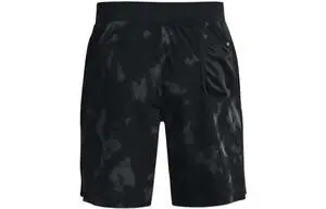 Under Armour Project Rock Woven Camo Printed Shorts - Black