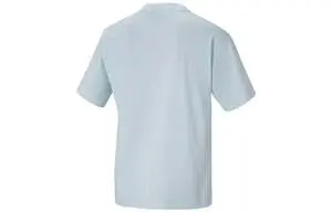Adidas Originals C Tee Solid Color Sports Loose Round Neck Short Sleeve - Blue