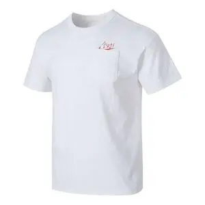 Nike Full Score Pocket T-shirt Asia Sizing 'white Red - White/red