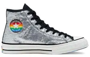 CONVERSE Chuck 70 High Top Sequined Pride Sneakers