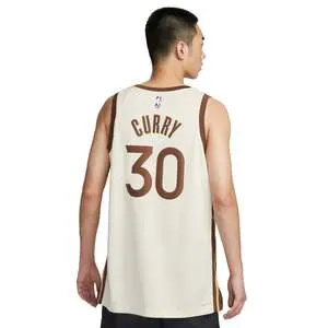 Nike Nba Stephen Curry Golden State Warriors City Edition Swingman Jersey