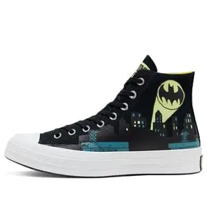 CONVERSE X Dc Comics X Chinatown Market Chuck 70 High Top "gotham City Glow In The Dark - Black