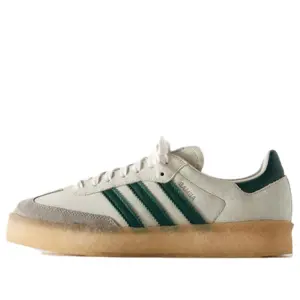 Adidas X Ronnie Fieg X Clarks 8th Street Samba Sneakers - Cream/green