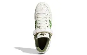 Adidas Forum 84 Low Crew Green Sneakers - White