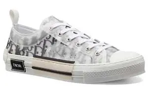 Dior B23 Low Top Oblique Sneakers - White/black
