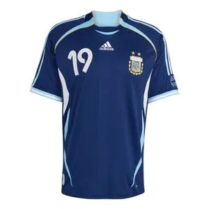 Adidas Lionel Messi Argentina 2006 Away Jersey