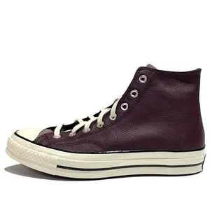 CONVERSE Chuck 70 Leather High Top Sneakers - Black