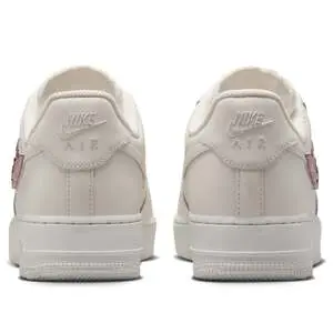 Nike Force 1 Low "liquid Metal Swoosh - White/pink