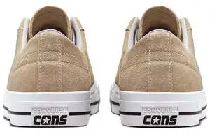 CONVERSE One Star Pro Suede Low Top Sneakers - Brown/white