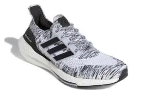 Adidas Ultraboost 21 Athletic Sneakers - Cloud White/core Black/core Black