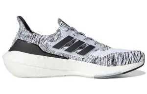Adidas Ultraboost 21 Athletic Sneakers - Cloud White/core Black/core Black