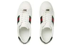 Gucci Ace Web Sneakers - White