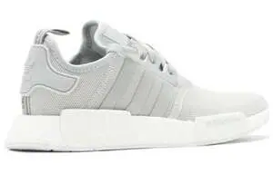 Adidas Nmd_r1 Matte Silver Sneakers - Matte Silver/matte Silver-ftwwht