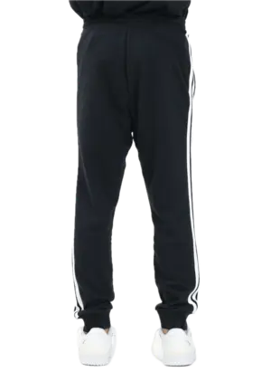 Adidas 3-stripes Track Pants Asia Sizing 'black White - Black/white