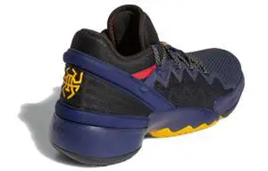 Adidas D.o.n. Issue #2 "team Navy" High-top Athletic Sneakers - Black/blue/yellow