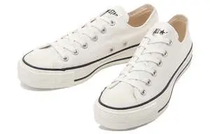 CONVERSE Chuck Taylor All Star J Low Top Lace Up Sneakers - White/black