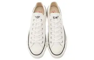 CONVERSE Chuck Taylor All Star J Low Top Lace Up Sneakers - White/black