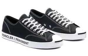 CONVERSE Fragment Design X Moncler X Jack Purcell Low Top Sneakers - Black