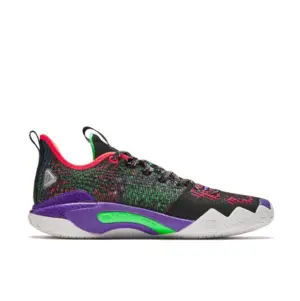 ANTA Shock Wave 5 Pro "black History Month" Sneakers - Black/multi-color