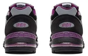 NEW BALANCE Stray Rats X 991 Made In England Sneakers - Black/purple