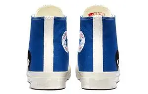 CONVERSE Comme Des Garçons Play X Chuck 70 High Top "blue Quartz