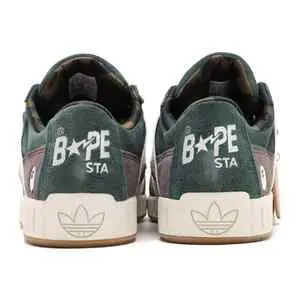 Adidas X A Bathing Ape Lwst "shadow Green" Sneakers