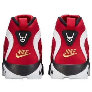 Nike Diamond Turf Ii Athletic Sneakers - Fire Red/white/black