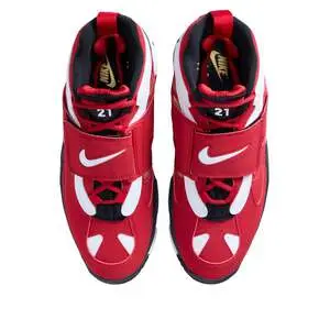 Nike Diamond Turf Ii Athletic Sneakers - Fire Red/white/black