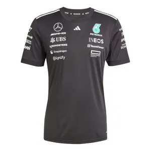 Adidas Mercedes Amg Petronas Formula One Team Driver T-shirt - Black/white