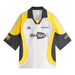 Adidas X Brain Dead Short Sleeve Jersey - Silver Metallic