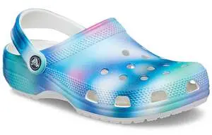 CROCS Colorful Beach Multi-color Sandals - White