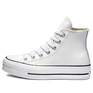CONVERSE Chuck Taylor All Star Lift High Top Platform Sneakers - White/black