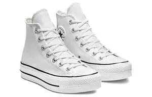 CONVERSE Chuck Taylor All Star Lift High Top Platform Sneakers - White/black