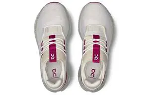 On Cloudnova Sneakers - Undyed White/carnation