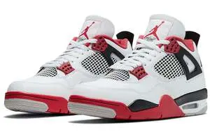 JORDAN Retro Og "fire Red" 2020 - White/black/tech Grey