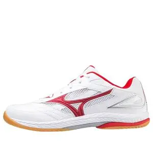 Mizuno Wave Drive Sneakers - White/red