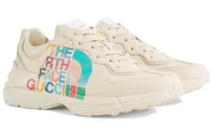 Gucci Rhyton "the North Face" Lace-up Sneakers