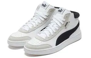 PUMA Court Legend Mid Sneakers - White/black