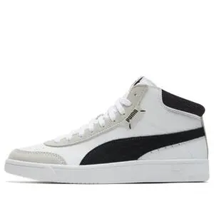 PUMA Court Legend Mid Sneakers - White/black